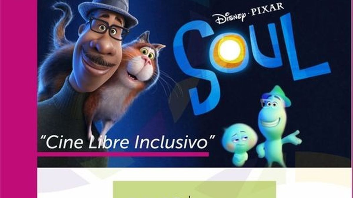 Ciclo de Cine Inclusivo: Se proyectará la película Soul de Pixar