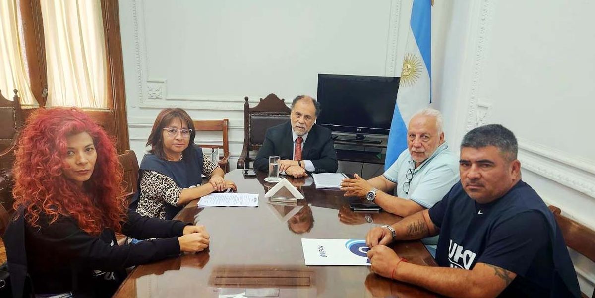 Reunión con el gremio Unión del Personal Civil de la Nación