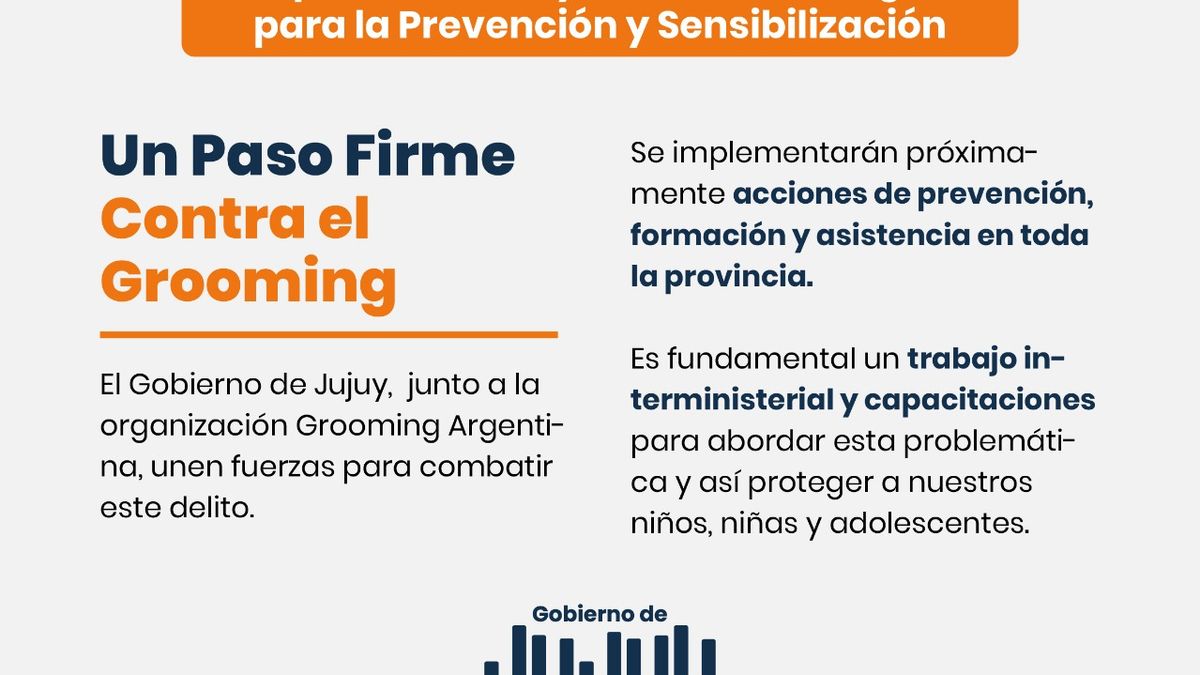 Grooming: Jujuy da un paso firme hacia la prevención y la sensibilización