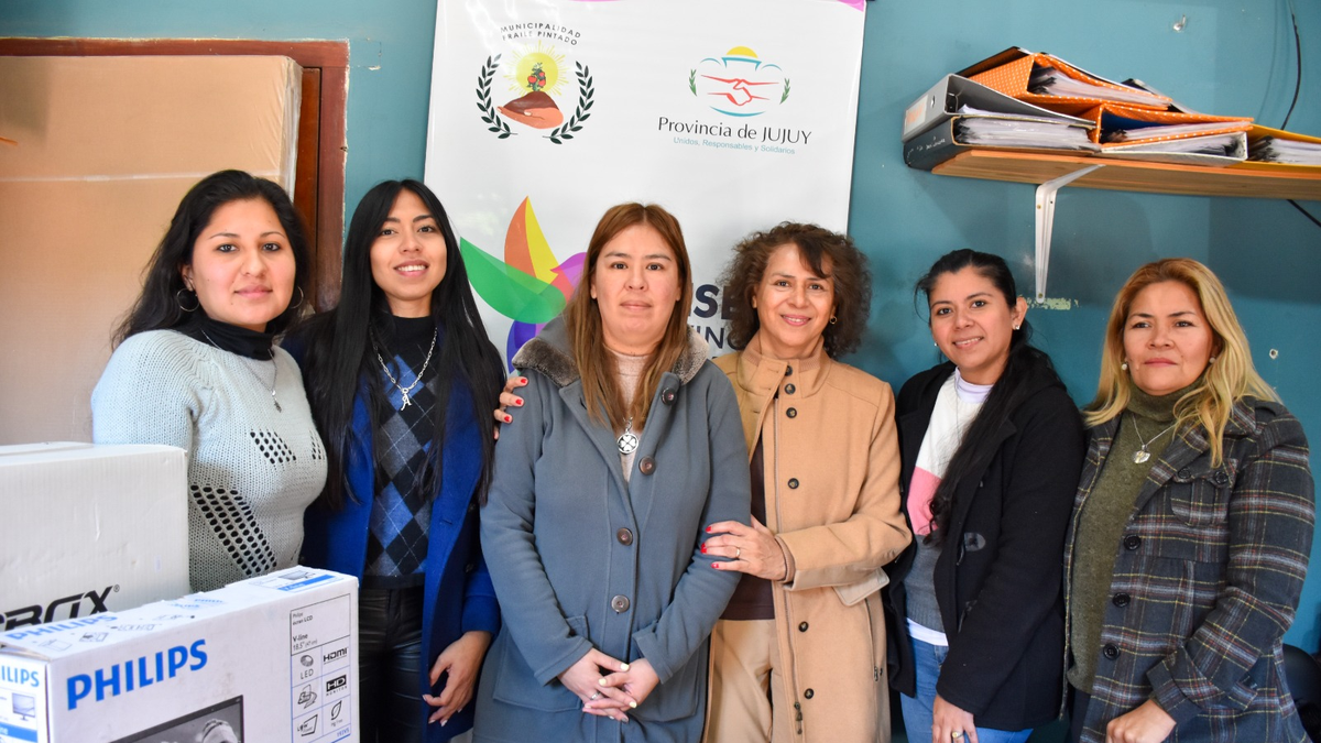 Fraile Pintado: Visita al área de la Mujer y Diversidad