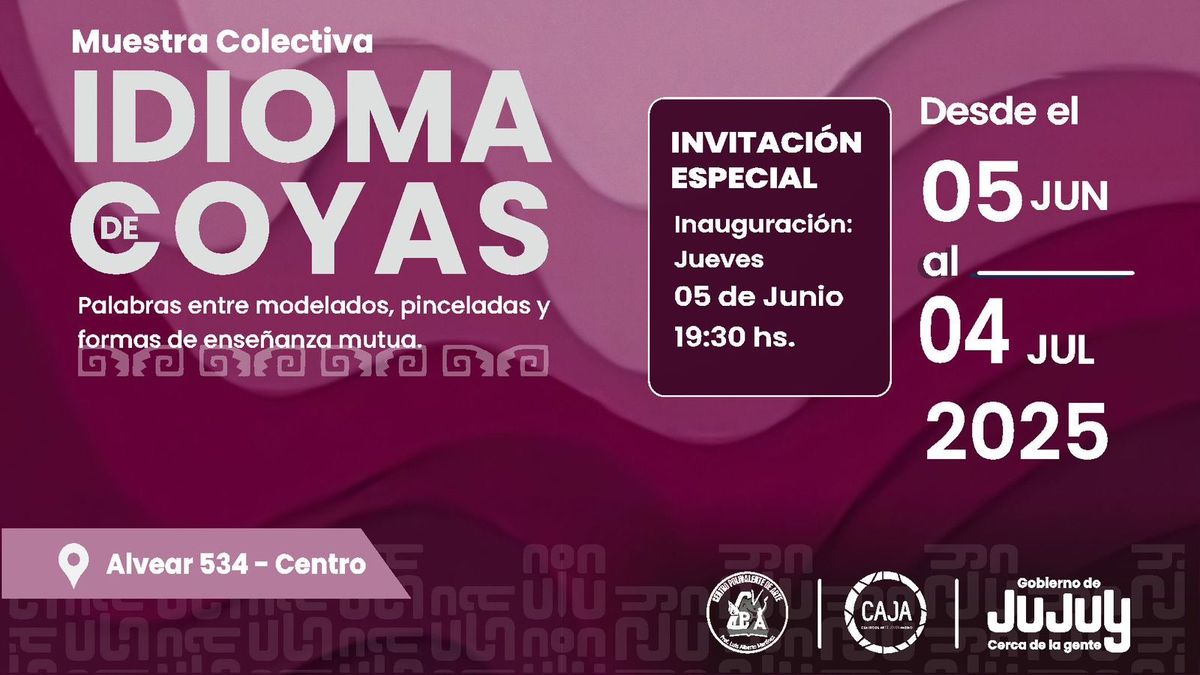 Hoy inaugura la muestra Idioma de coyas en el CAJA