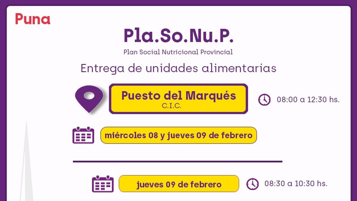 Se entregan unidades alimentarias en el interior