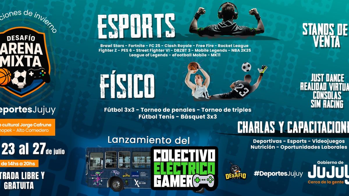 Entre el 23 y el 27 de julio se realizará el Desafío Arena Mixta en ...