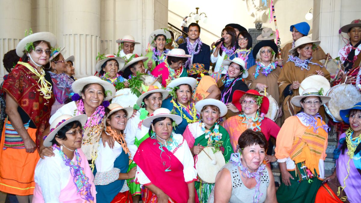 Las comadres festejaron en Casa de Gobierno