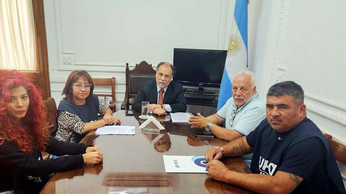 Reunión con el gremio Unión del Personal Civil de la Nación