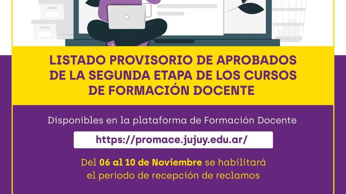 Listado provisorio de aprobados de la segunda etapa de los cursos de ...
