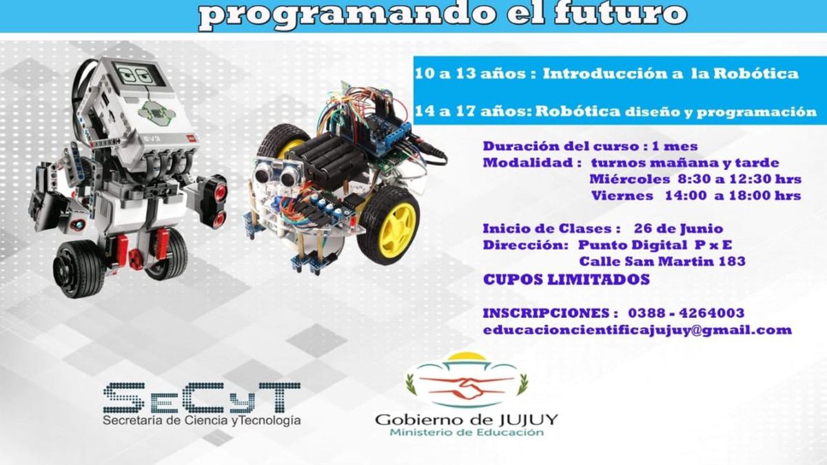 Taller “ROBOCYT: programando el futuro”